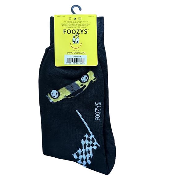 Foozys | Underwear & Socks | Nwt Foozys Black Checkered Flag Race Car ...